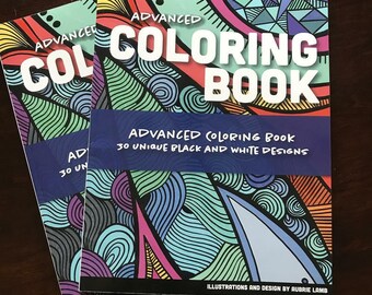 Advanced Coloring | Etsy