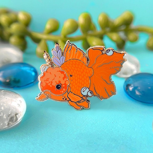 Goldfish Pin - Etsy