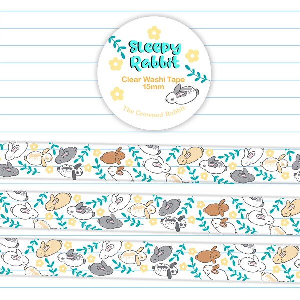 Rabbit Washi Tape - Etsy