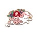Year of the Rabbit Enamel Pin, Year of the Rabbit, Zodiac, Chinese ...