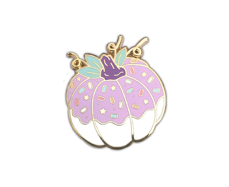 Candy Pumpkin Enamel Pin Pumpkin Pin Pastel Pin Enamel Pin - Etsy