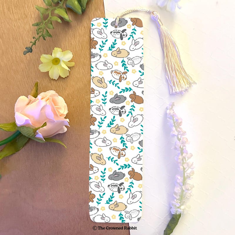Unique Bookmark Rabbits - Etsy