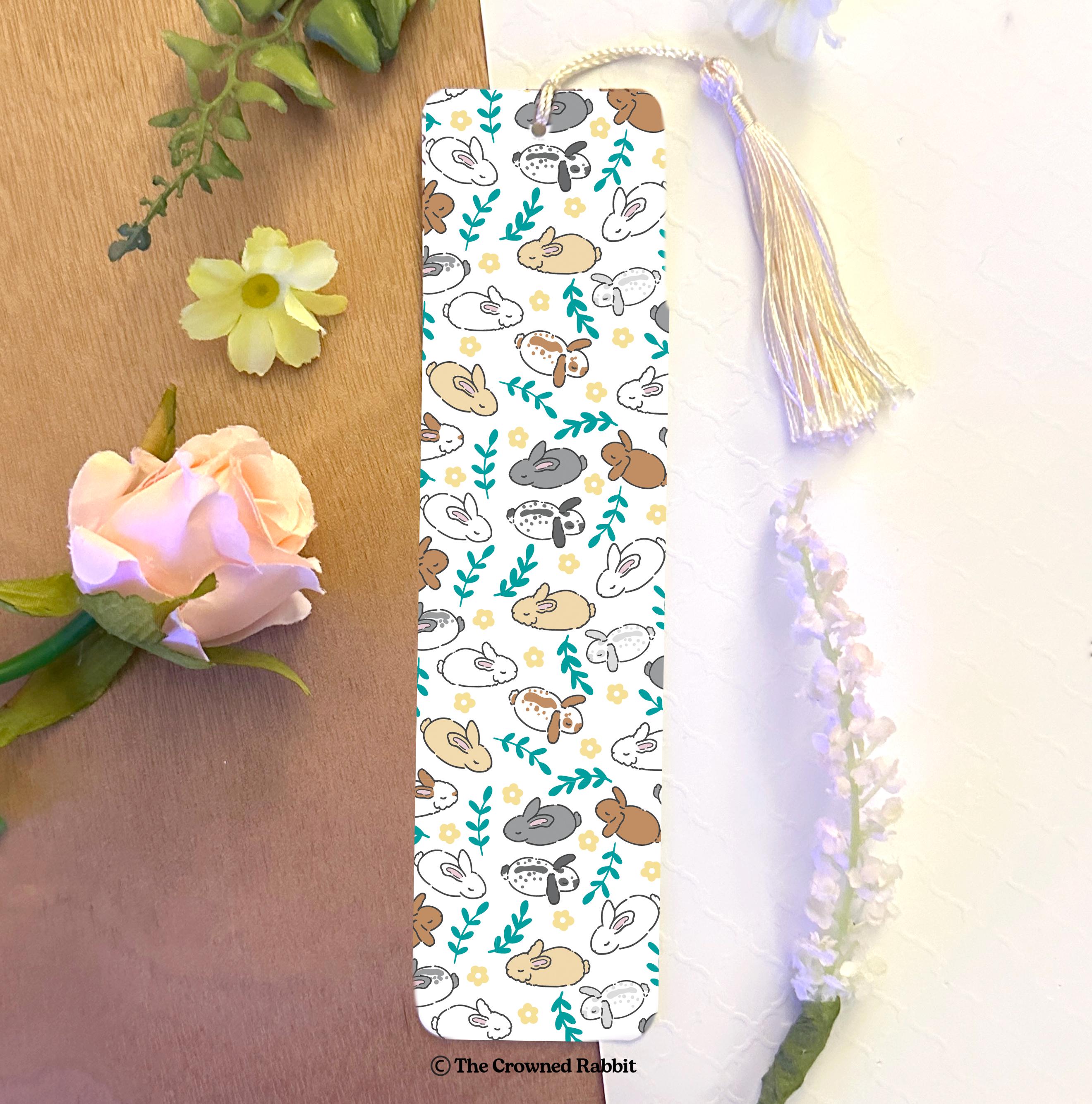 Cute Rabbit Bookmark, Handmade Bookmark, Book Club, Bunny Bookmark ...