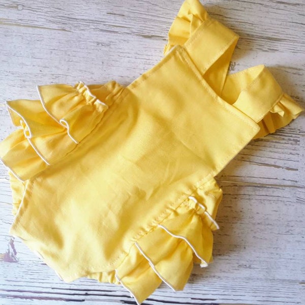 Ruffle Romper Baby - Etsy