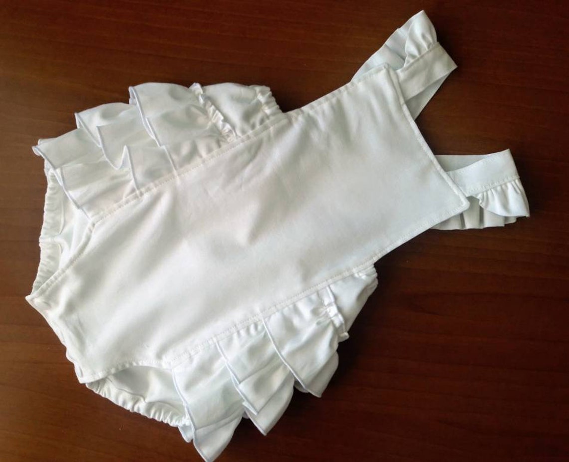 White Baby Romper Baby Bubble Romper White White Romper - Etsy
