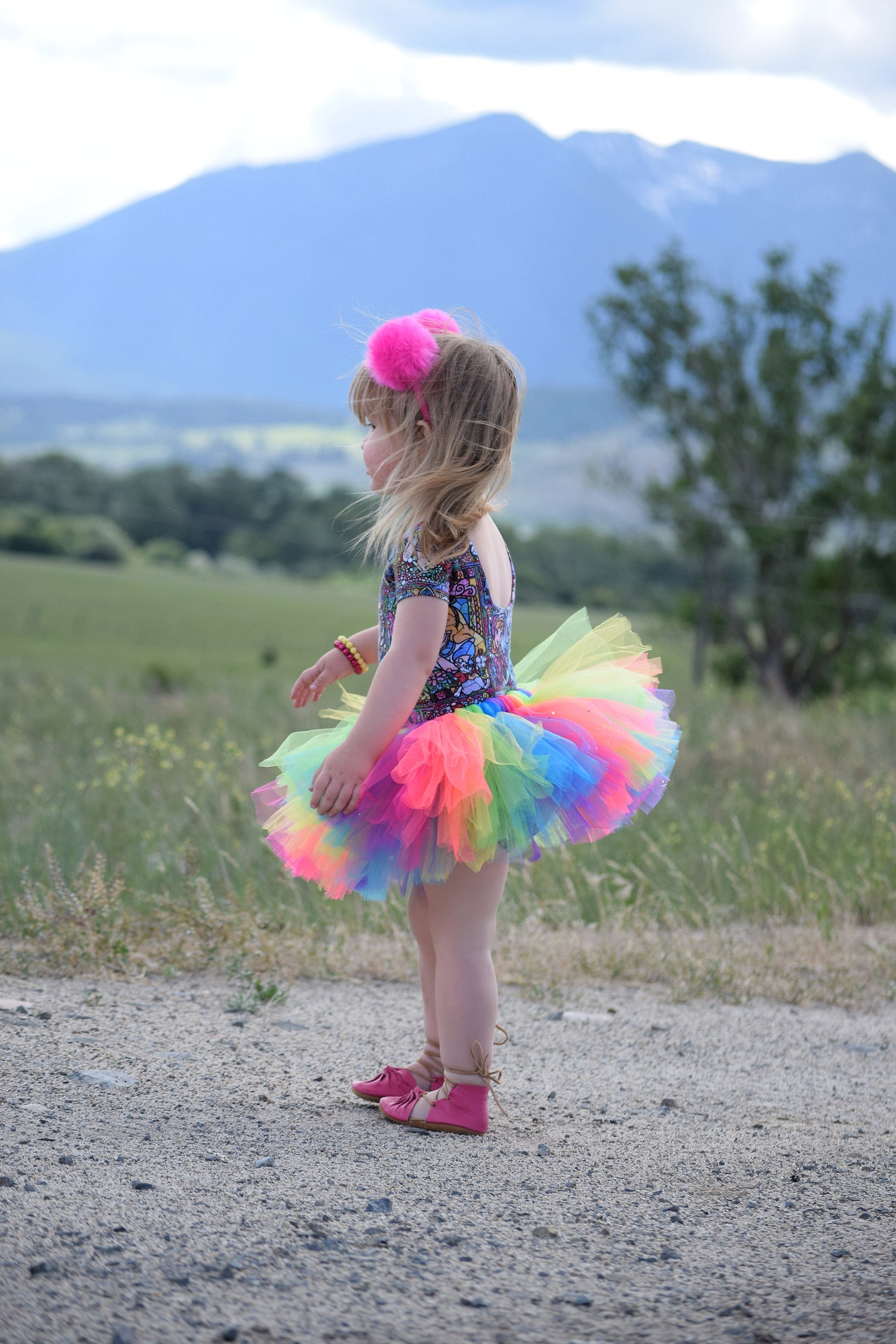 NEON Rainbow Tutu Colorful Tutu Birthday Tutu Rainbow | Etsy