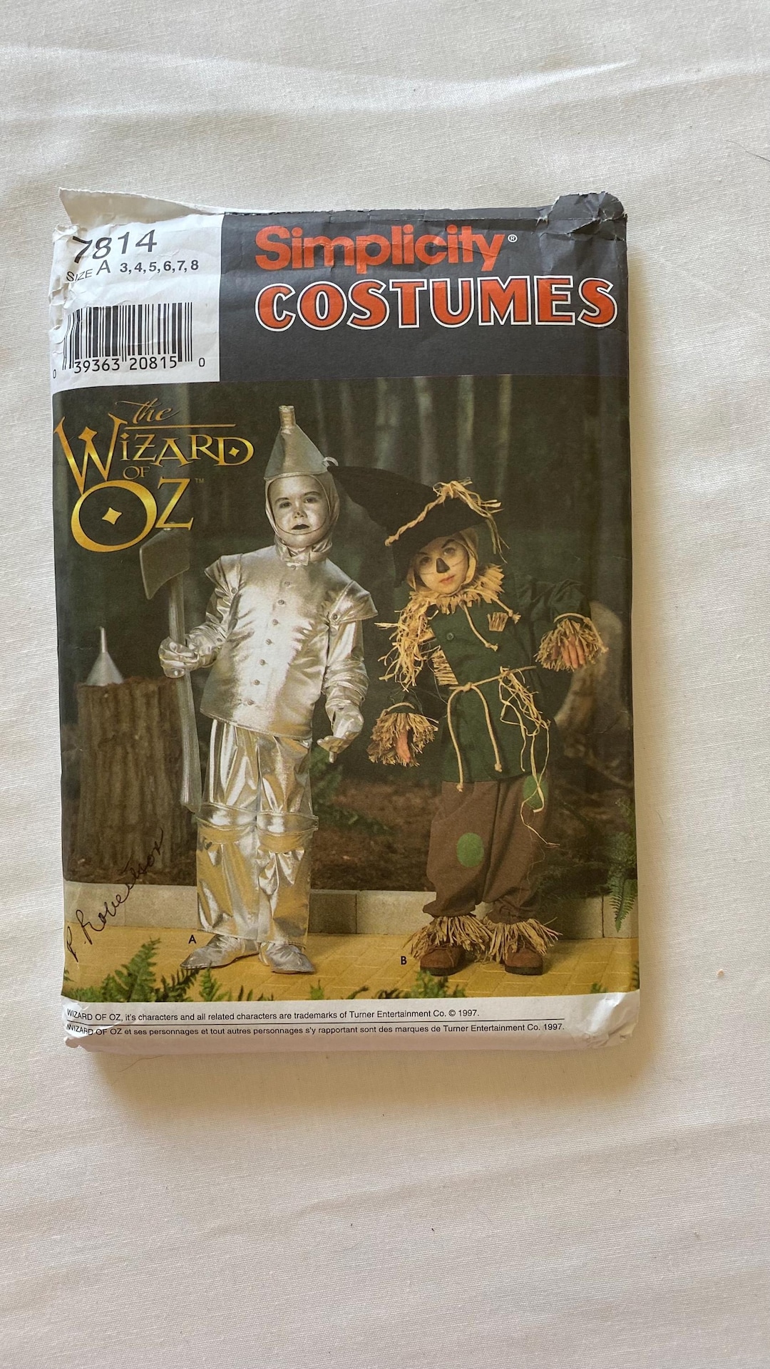 Sewing Pattern for Wizard of Oz Costume - Etsy