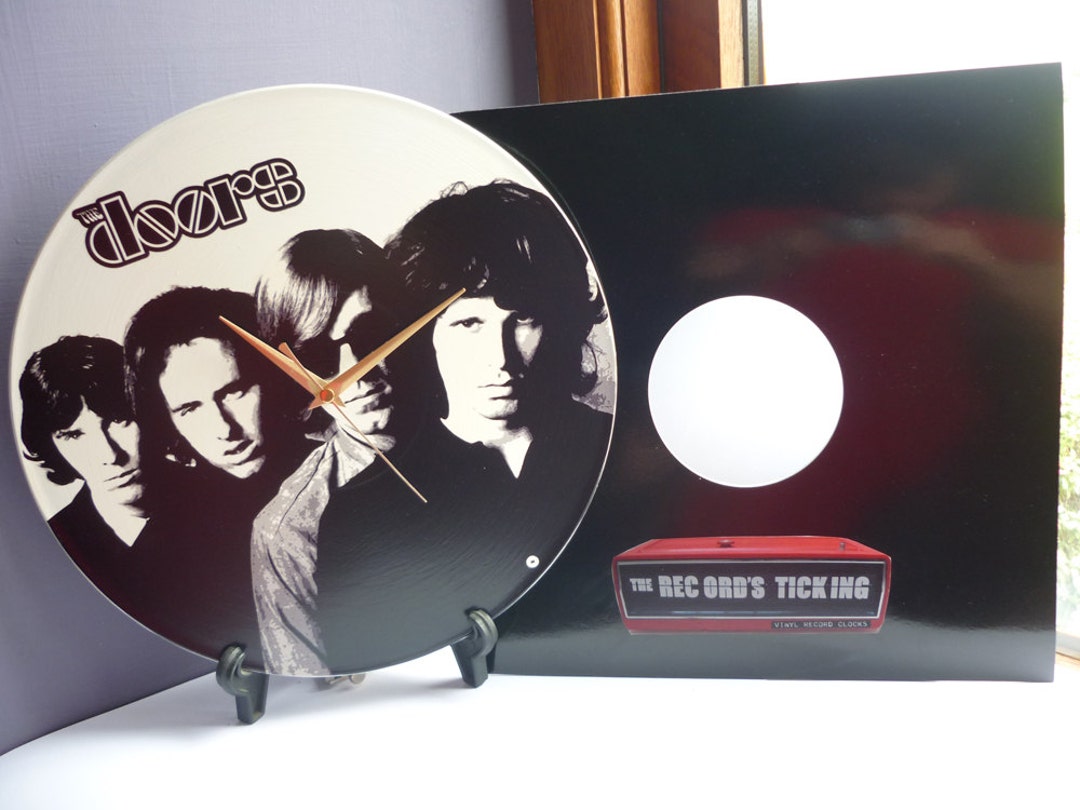 The Doors 12 Vinyl Record Wall Clock - Etsy