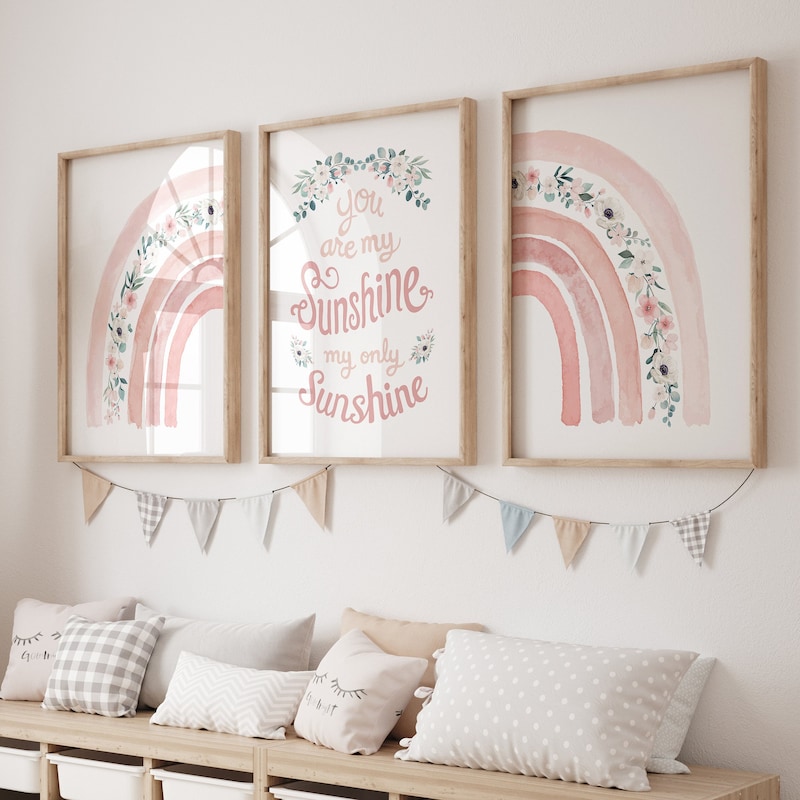 Rainbow Nursery - Etsy