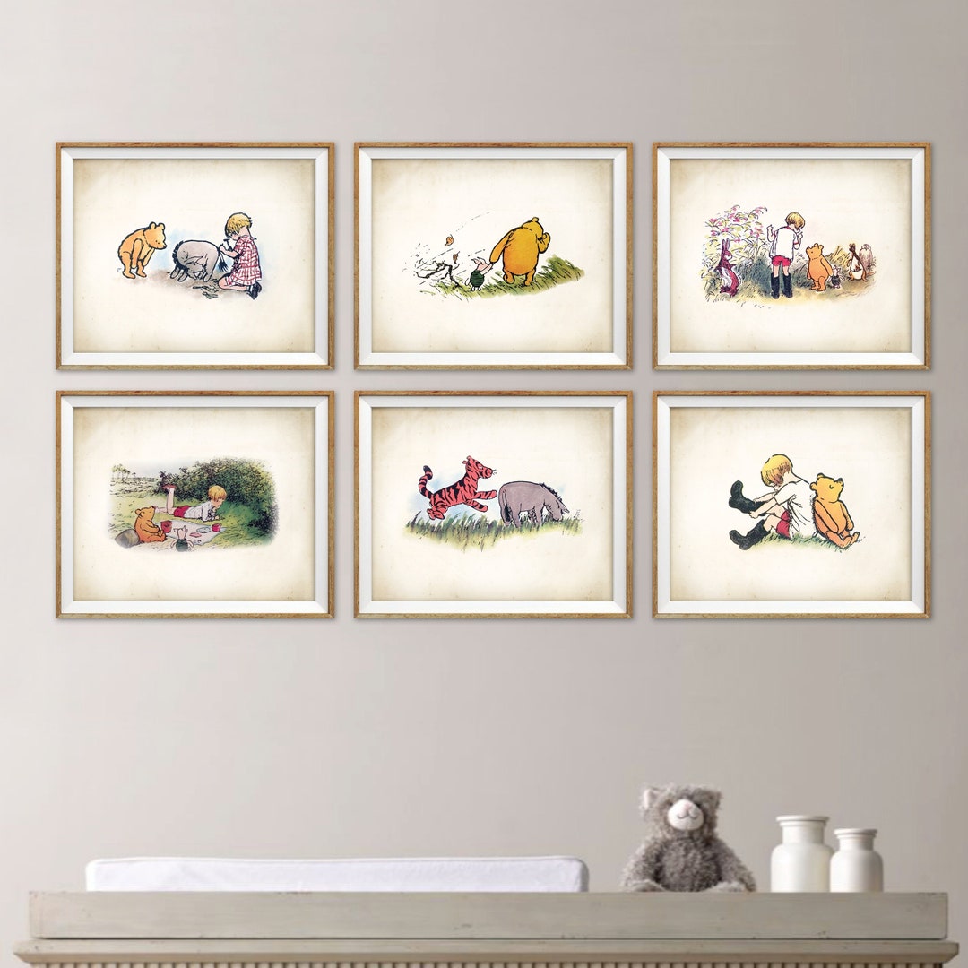 Classic Pooh Art Prints. Classic Pooh Illustration. Classic Pooh ...