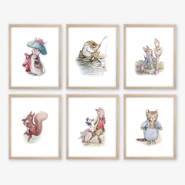 Beatrix Potter Nursery - Etsy