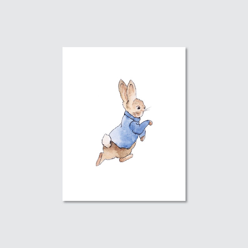 Watercolor Peter Rabbit Nursery Prints, Peter Rabbit Art, Peter Rabbit ...
