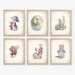 Beatrix Potter Nursery Art Prints. Beatrix Potter Character ...