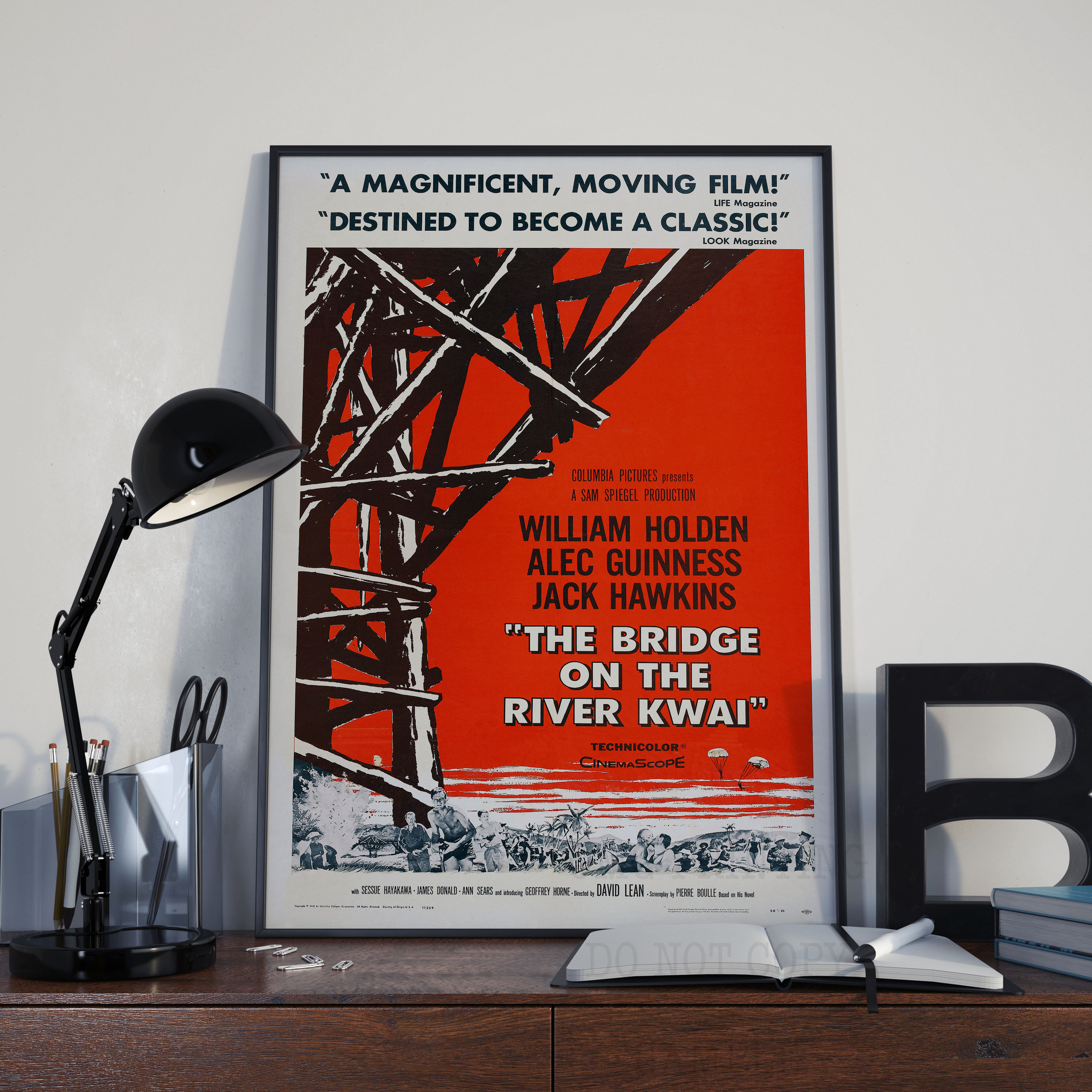 Bridge On The River Kwai Poster