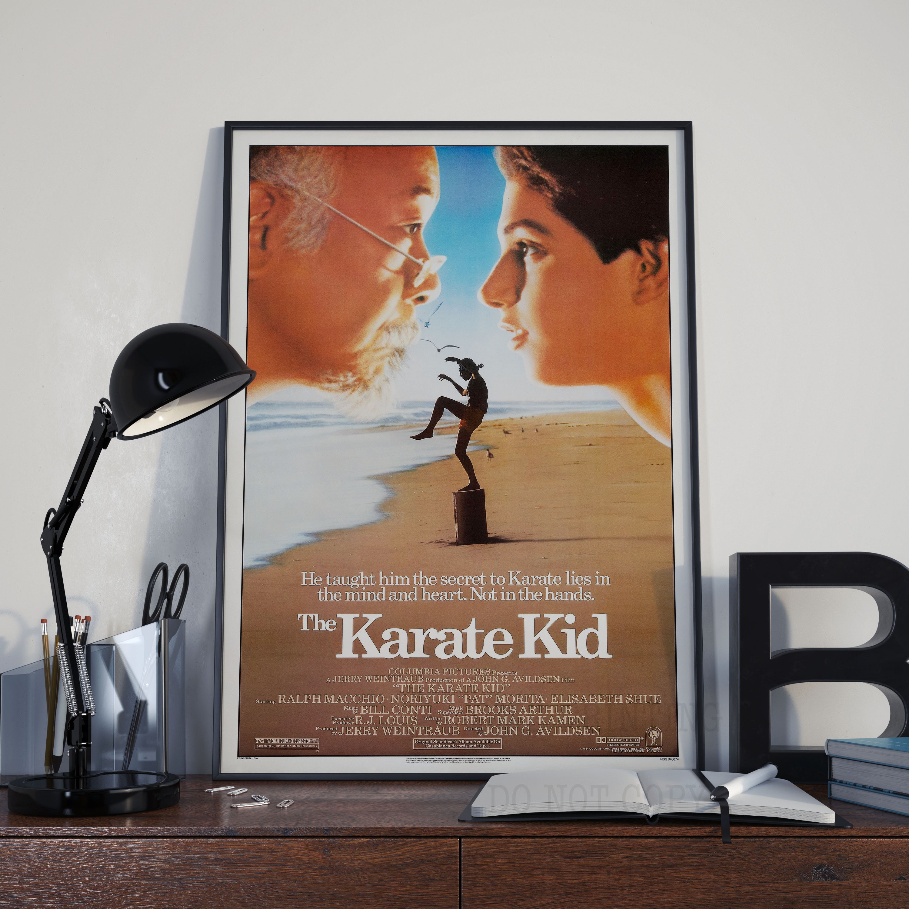 The Karate Kid Movie Poster 80s Classic Karate Film , Cinema Room Decor ...