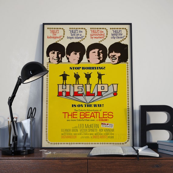 Beatles Help Movie Poster
