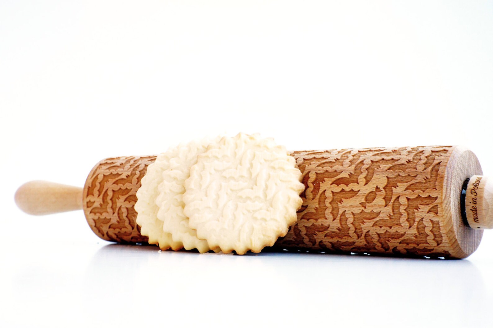 BATS Embossing Rolling Pin Laser Engraved Rolling Pin - Etsy