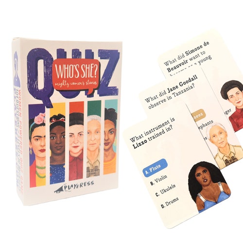 Fierce Women Card Game - Etsy
