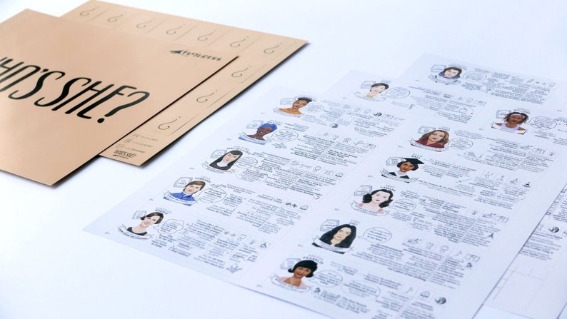 Amazing Women Game Who's She Guessing Game - Etsy