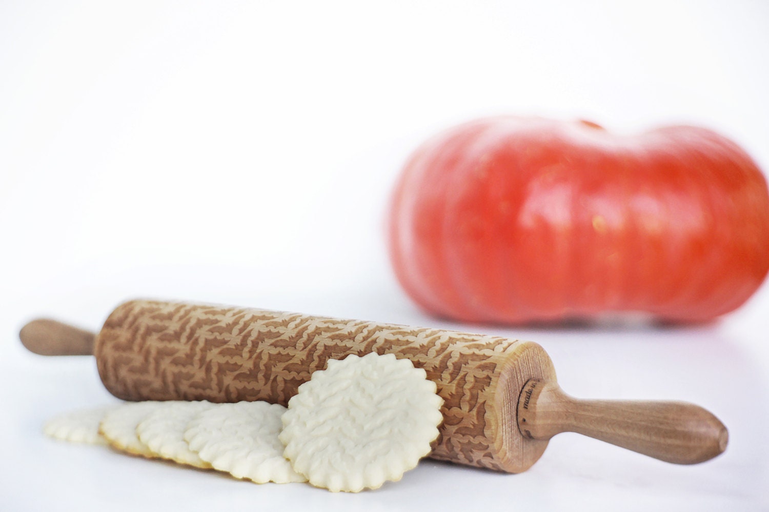 BATS Embossing Rolling Pin Laser Engraved Rolling Pin - Etsy