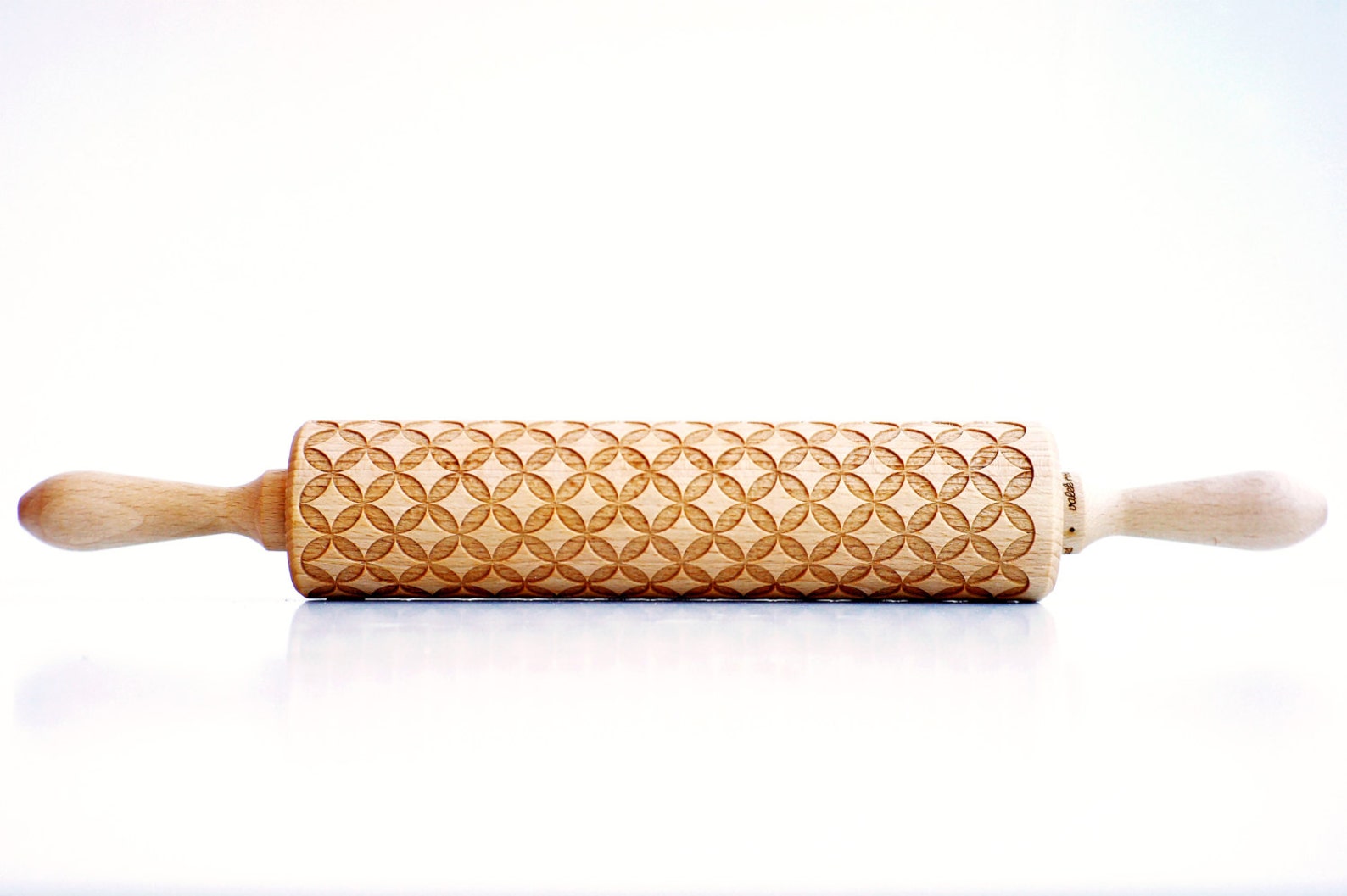 Rouleaux à pâtisserie gravés motif geométrique de cercles. - Etsy France