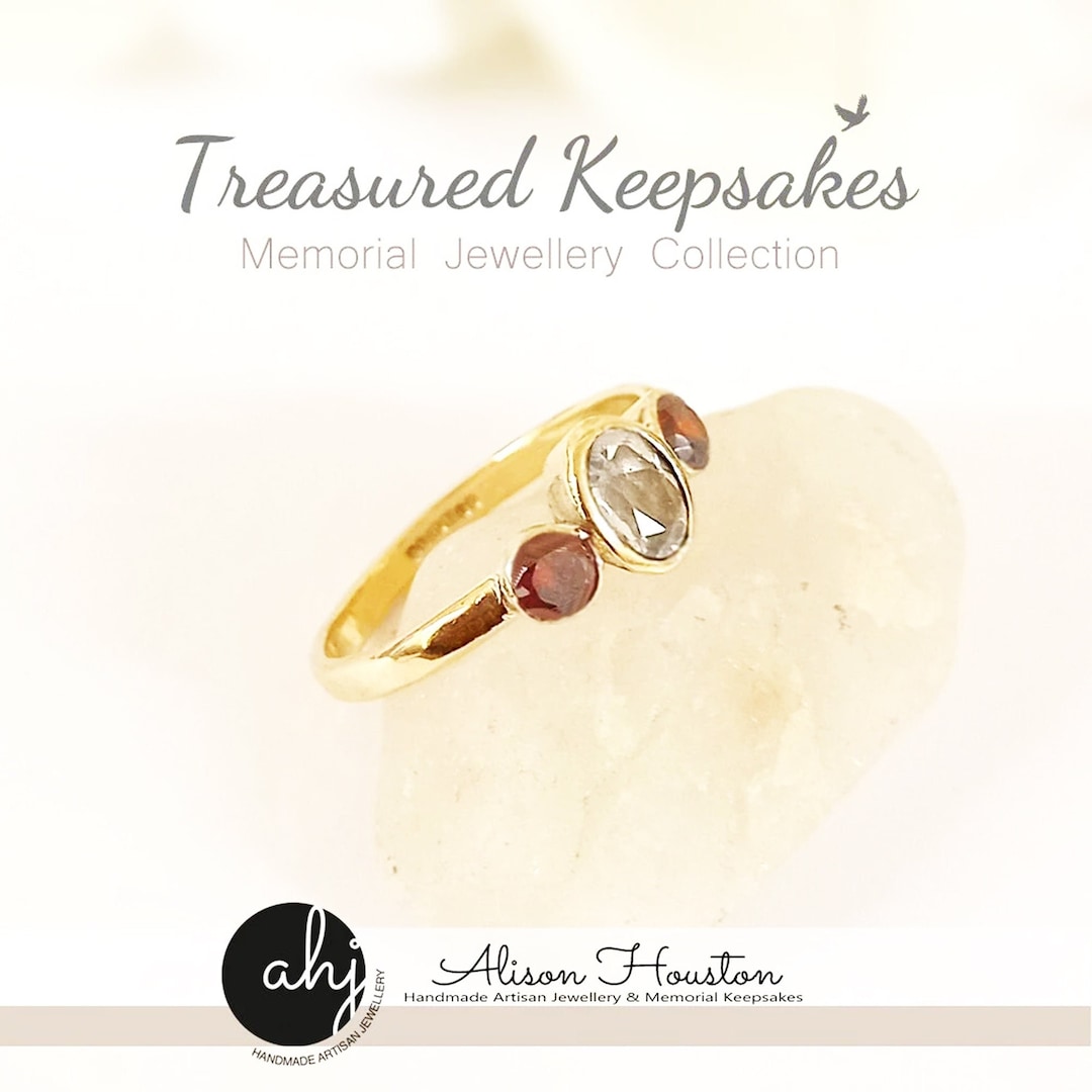 Cremation Ashes Ring, Pet Memorial and Remembrance Keepsakes, A ...