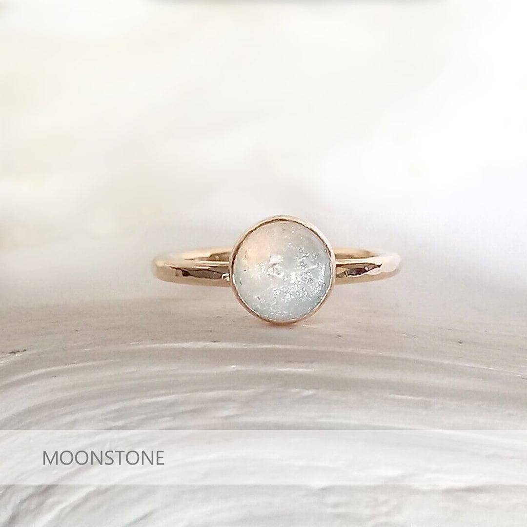 Handmade Gold Memorial Ring, A Keepsake Ring With Pet Ashes or Lock of ...