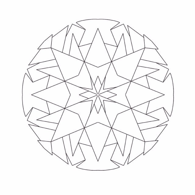 Mindful Mandala Coloring Pages - Etsy
