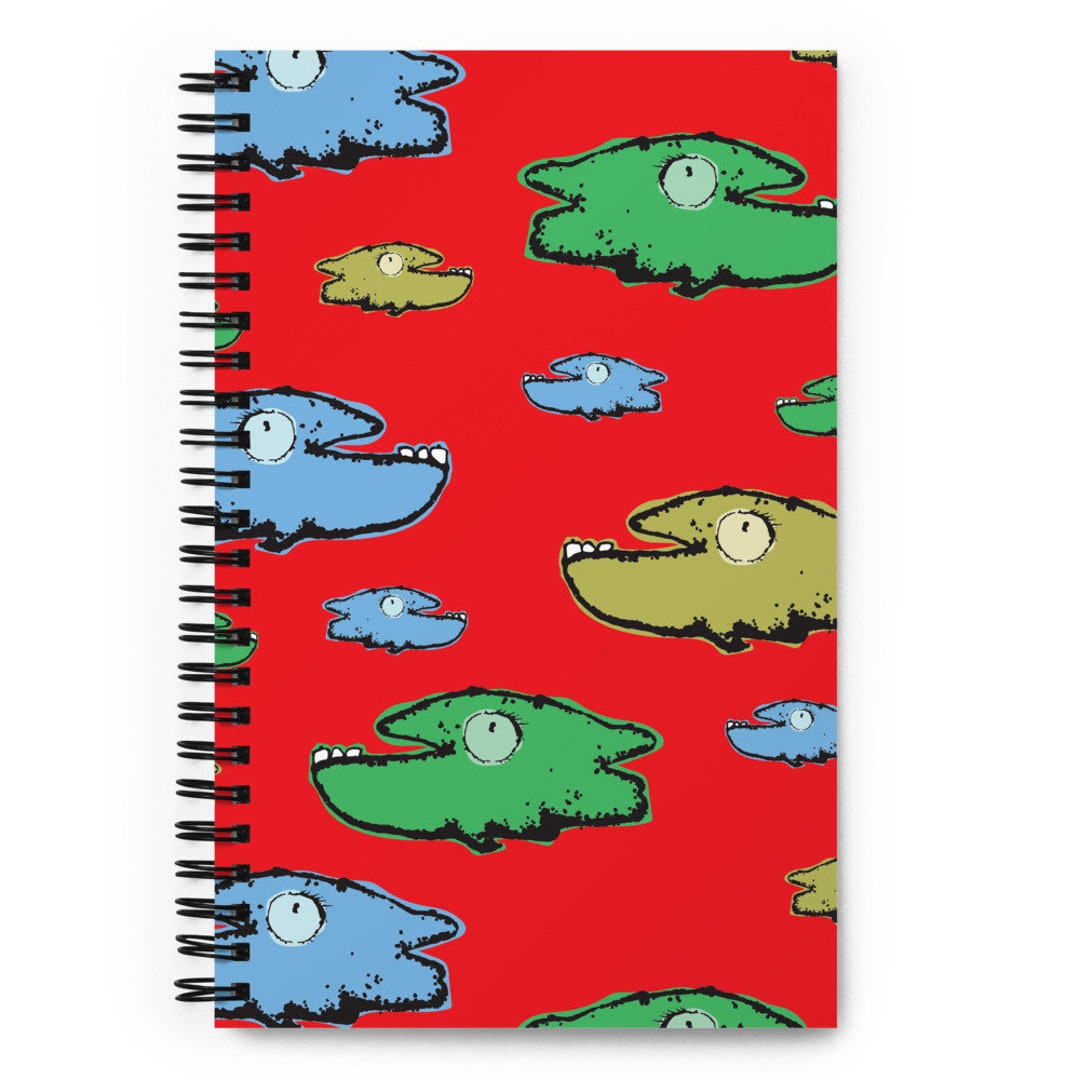Smiling Fishy Spiral Notebook - Etsy