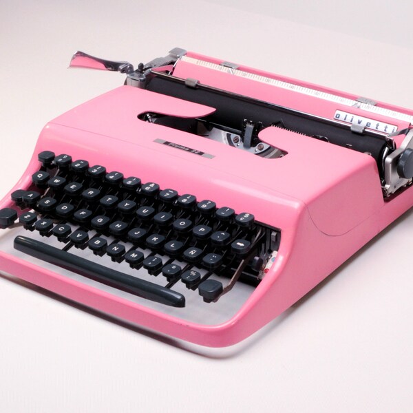 Pink Typewriter - Etsy