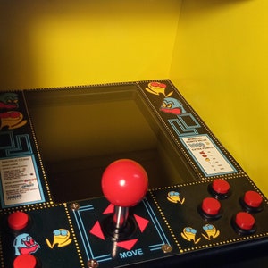 Pacman Mini Arcade Cabinet 50x20x25cm (digital Files) Include Lighburn ...