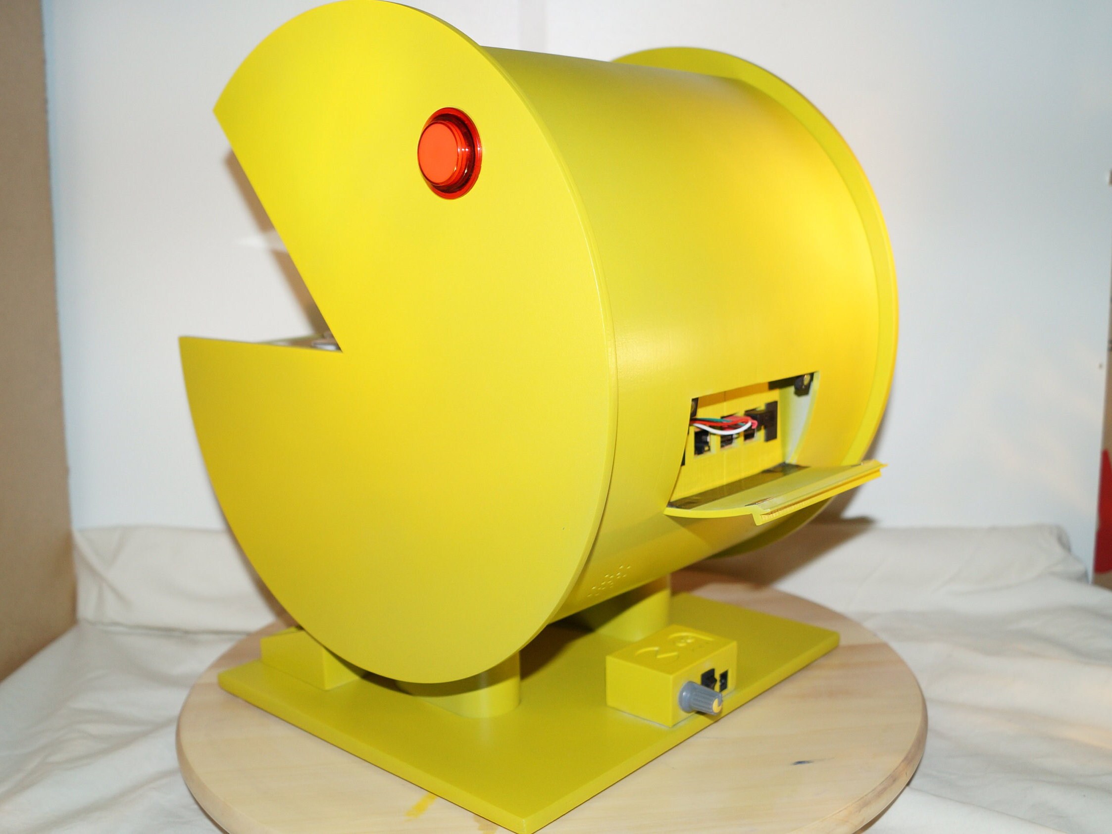 Pacman Arcade Cabinet 31x22x25cm (digital Files) Include Lighburn Ready ...