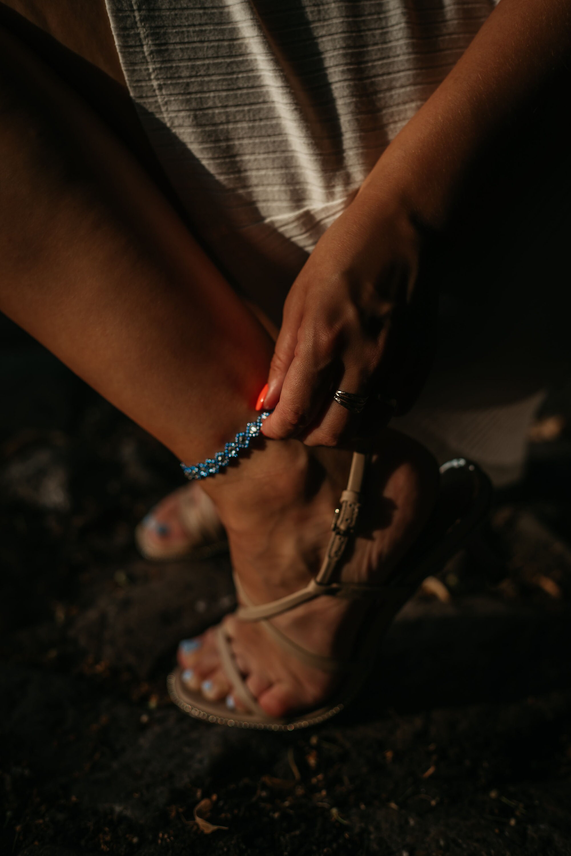 The Magic Twinkle Anklet Handmade Anklet With Swarovski Crystals ...