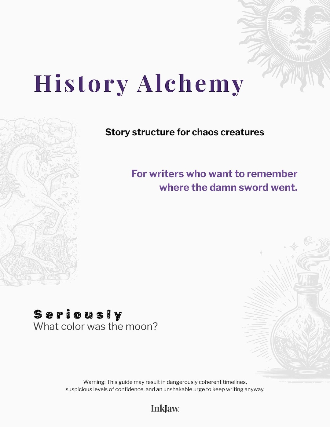 History Alchemy: A Story Tracking Toolkit for Writers to Keep From ...