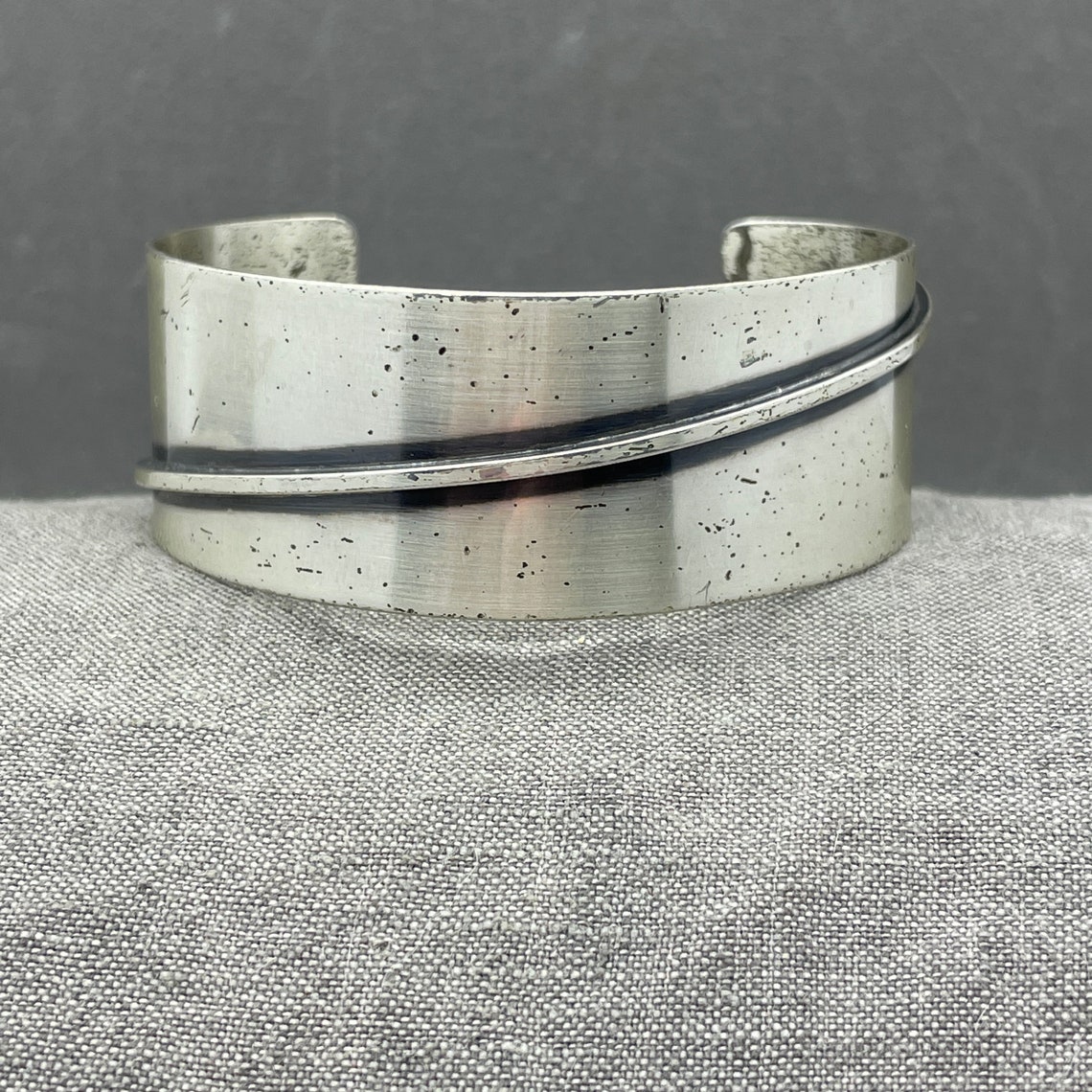 Otto Robert Bade Sterling Silver Cuff Bracelet Otto Bade - Etsy