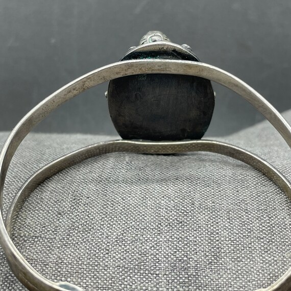 Sterling Silver Rabbit Cuff Bracelet Bunny Rabbit Bra… - Gem