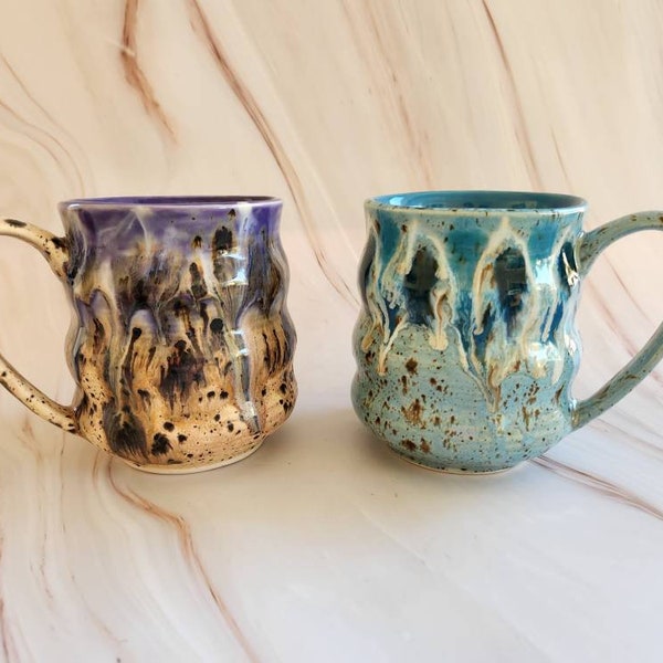 Drip Glaze Mug - Etsy