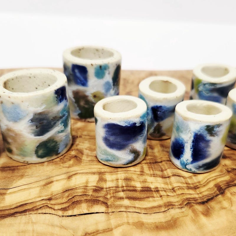 Ceramic Tubular Beads - Etsy