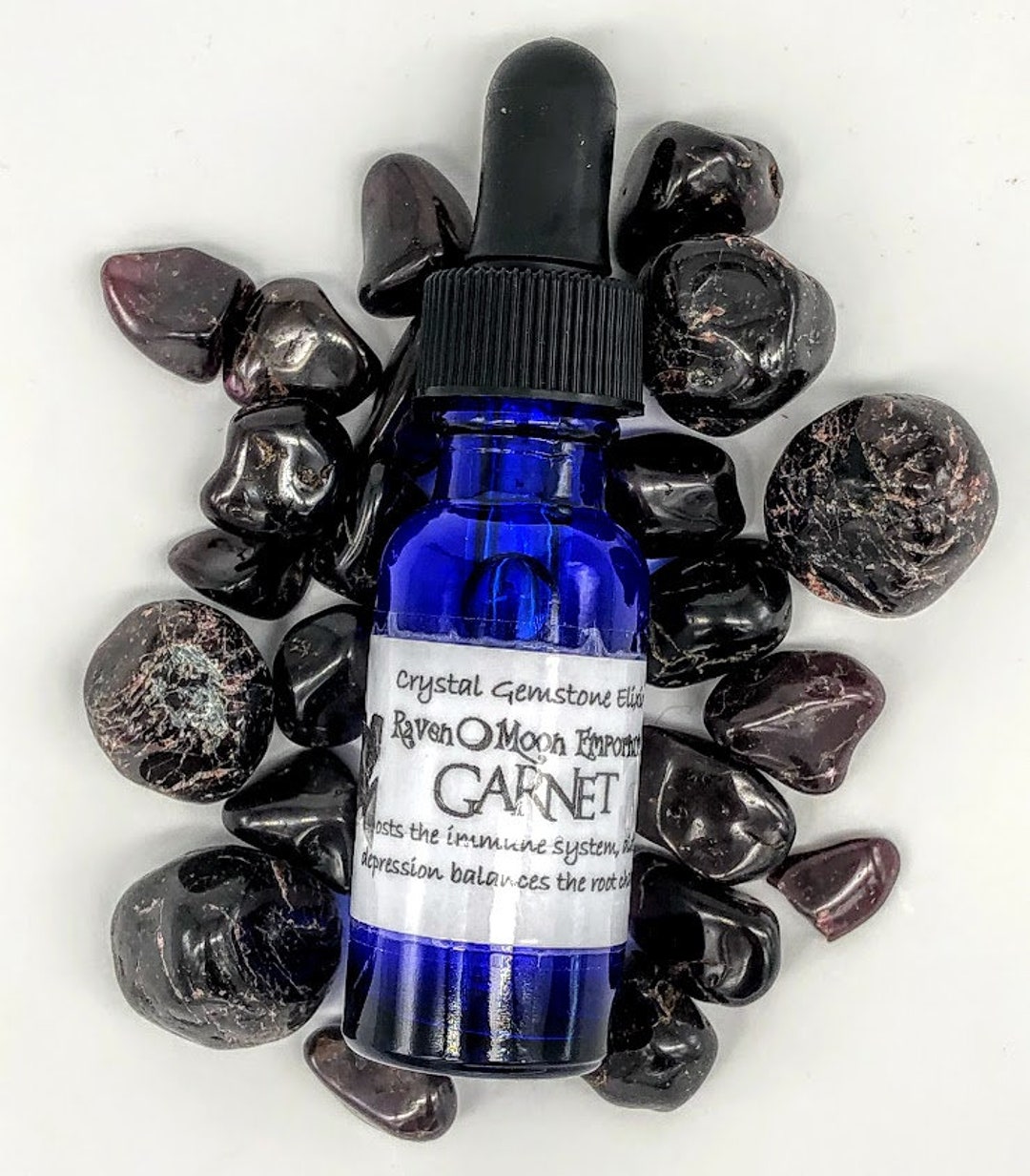 Garnet Crystal Elixir - Etsy