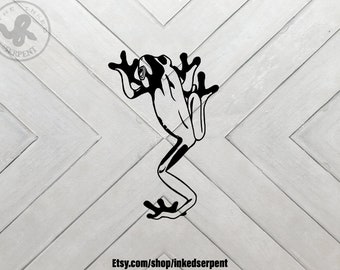 Tree Frog Decal | Etsy