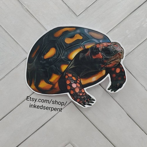 Tortoise Sticker - Etsy