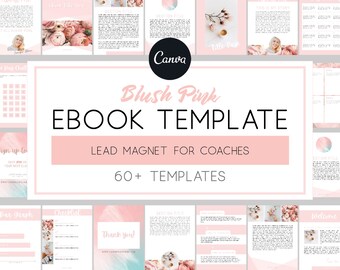 Pink Ebook Template - Etsy
