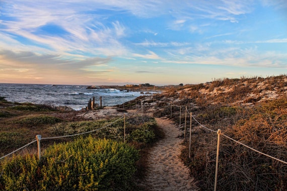 Sunset Drive Path Beach Dunes Central Coast Monterey - Etsy