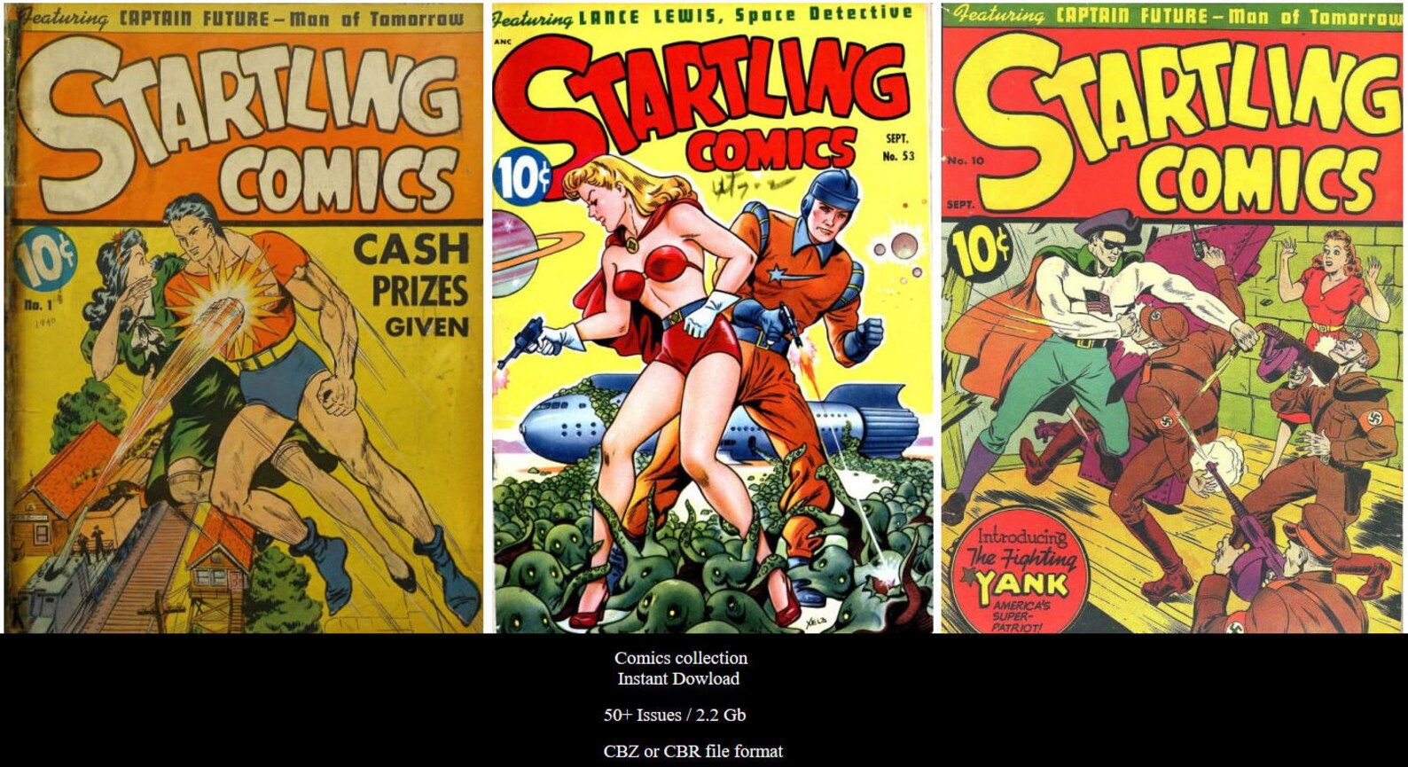Startling Comics - Etsy
