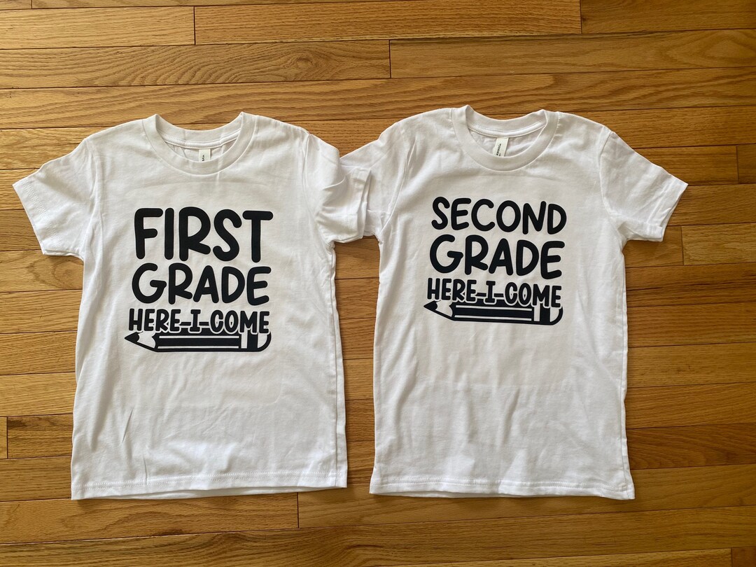 First Grade Here I Come, School Here I Come, New School Year, School T ...