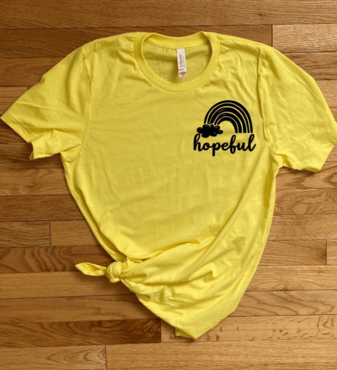 Hopeful Pocket Shirt, Positivity Shirt, Gift for Her, Have Hope ...