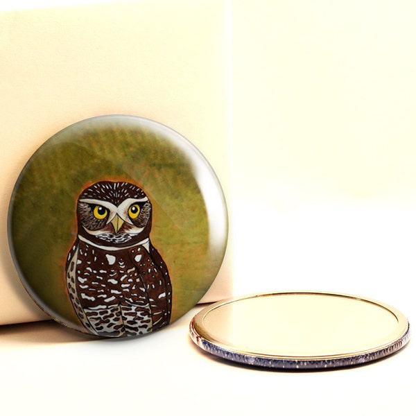 Owl Mirror - Etsy