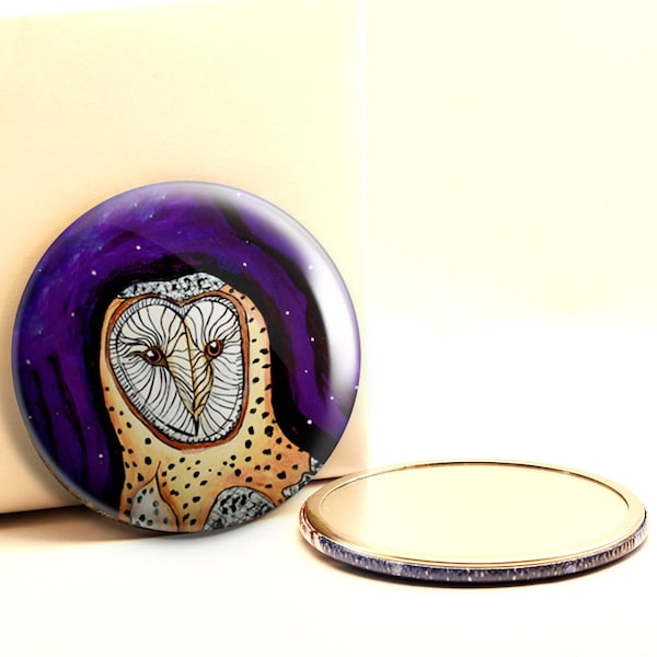 Owl Mirror - Etsy