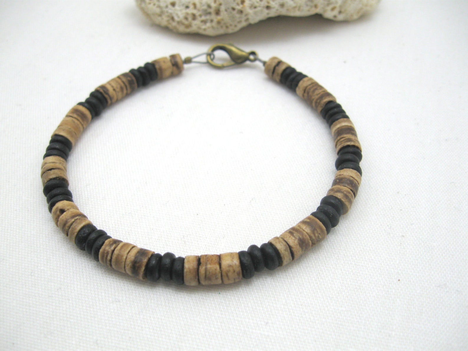 Beachy Surf Bracelet, Men's Surf Bracelets, Gift for Dad, Boys Jewelry ...