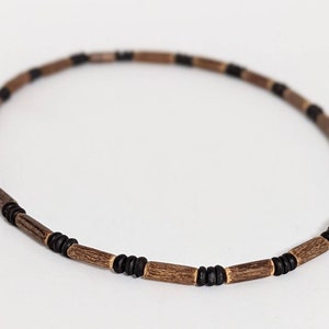 Surf Necklace for Men Mens Necklace Black Mens Choker - Etsy